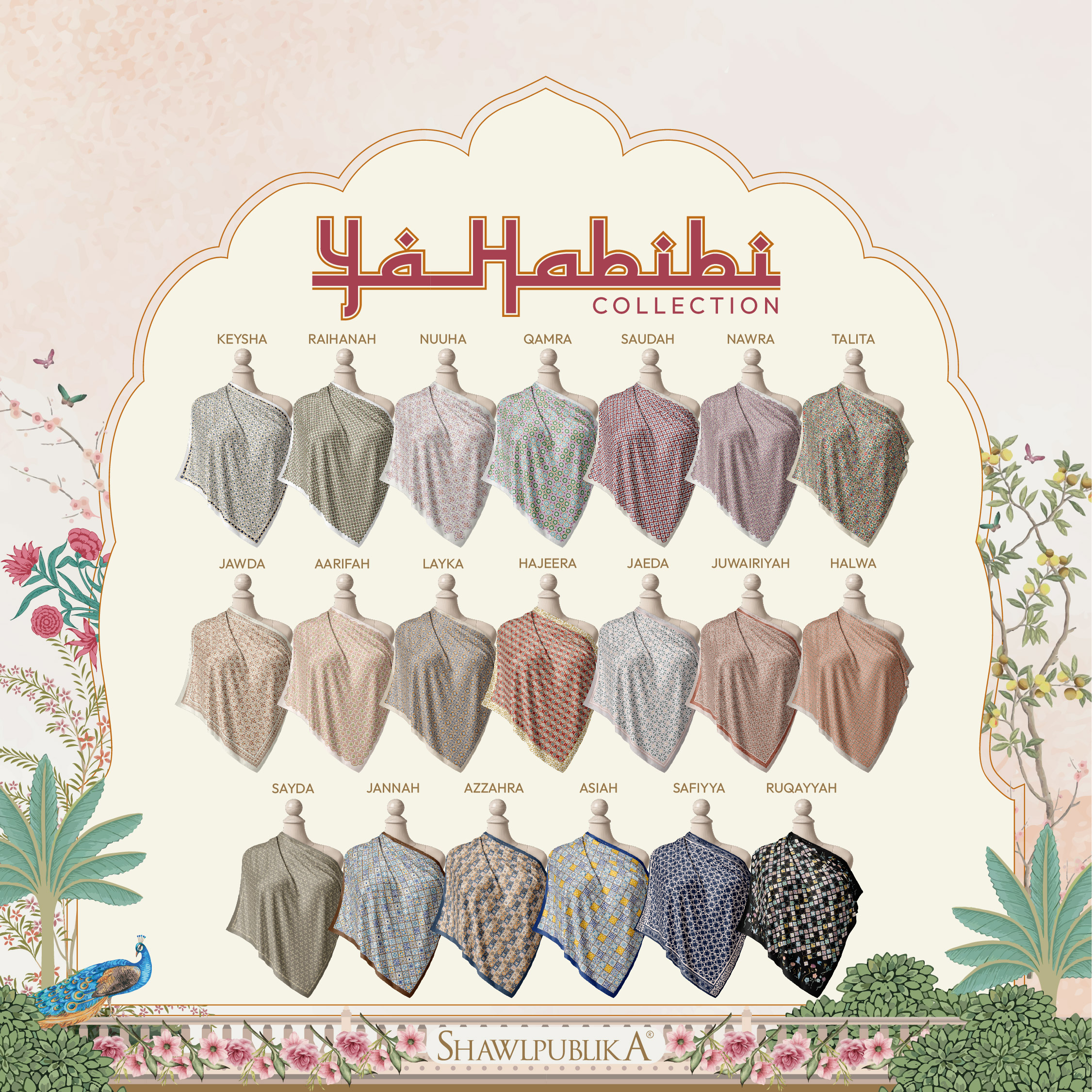 Ya Habibi by ShawlPublika – Erlina Empire